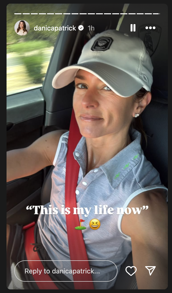 Danica Patrick Grabs Attention With Golf Course Outfit Sunday - The Spun