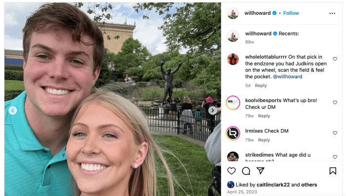 Will Howard's Girlfriend Is Turning Heads At The Cotton Bowl - The Spun