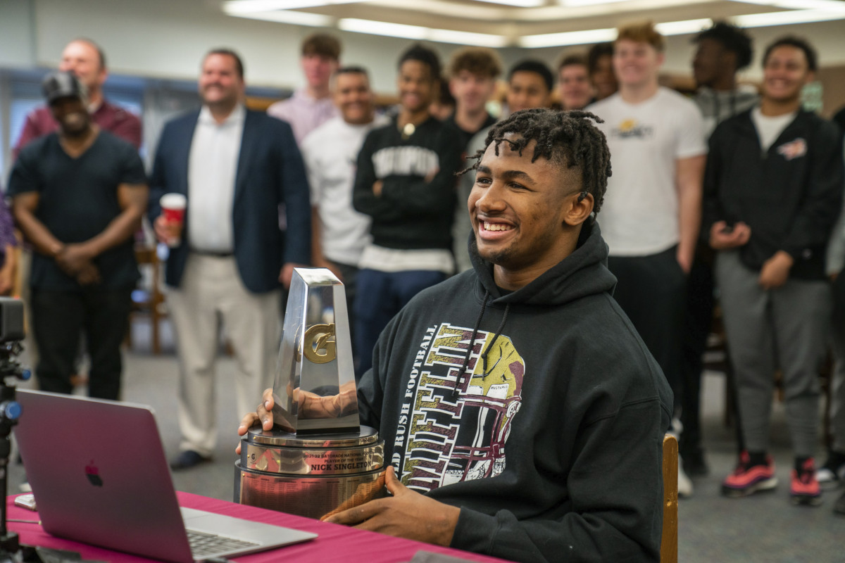 Q&A With Nick Singleton: Gatorade Player Of The Year, Penn State Future ...