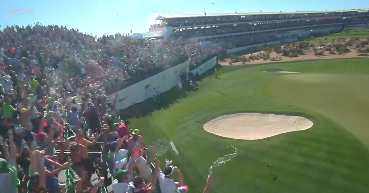 Scene After Sam Ryder's Hole-In-One At WM Phoenix Open Going Viral ...