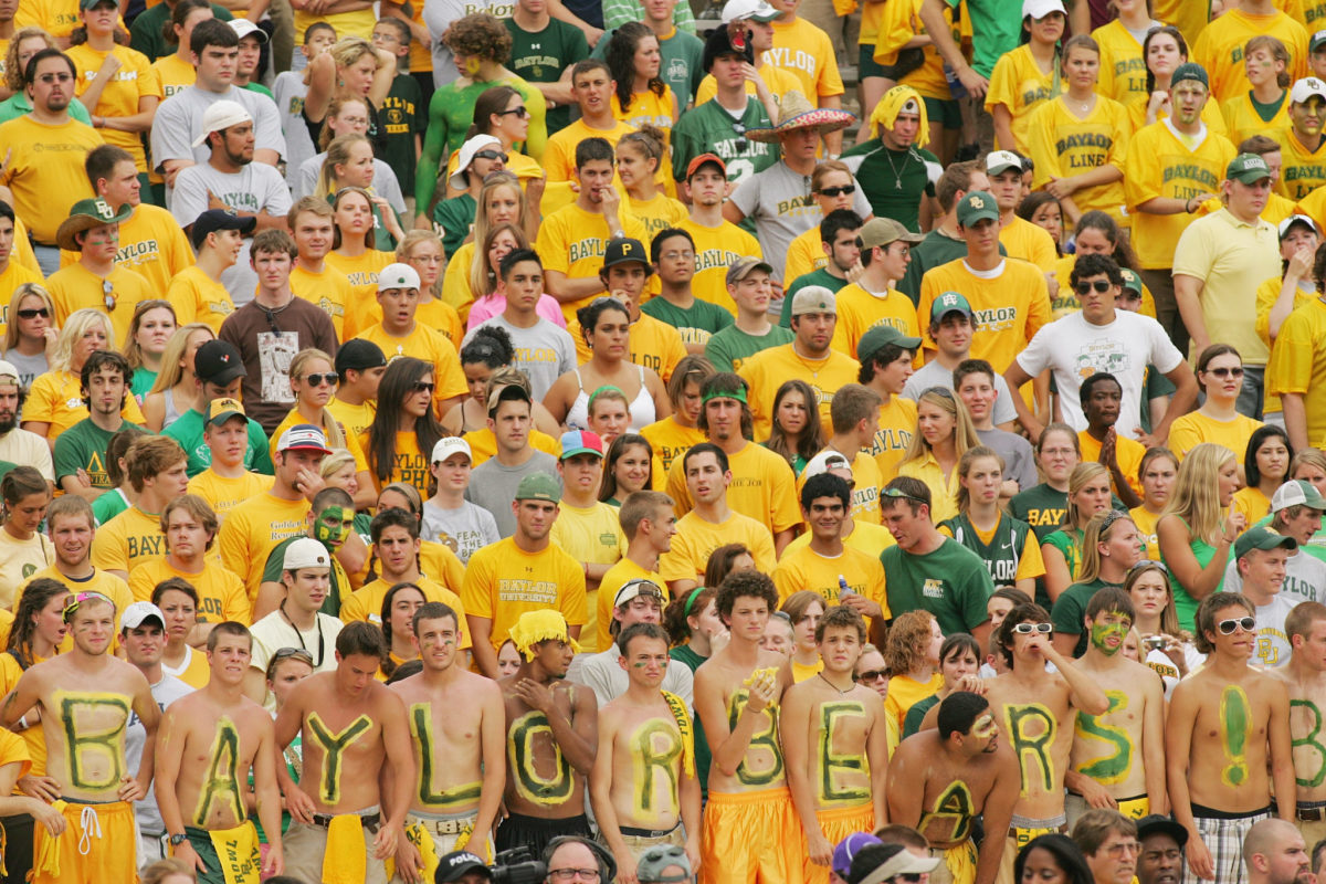 Look: What Baylor Fans Chanted At Texas After Win - The Spun