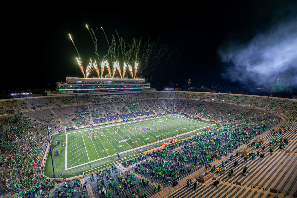 Notre Dame AD Reveals Major College Sports Prediction - The Spun Notre Dame AD Reveals Major College Sports Prediction - The Spun