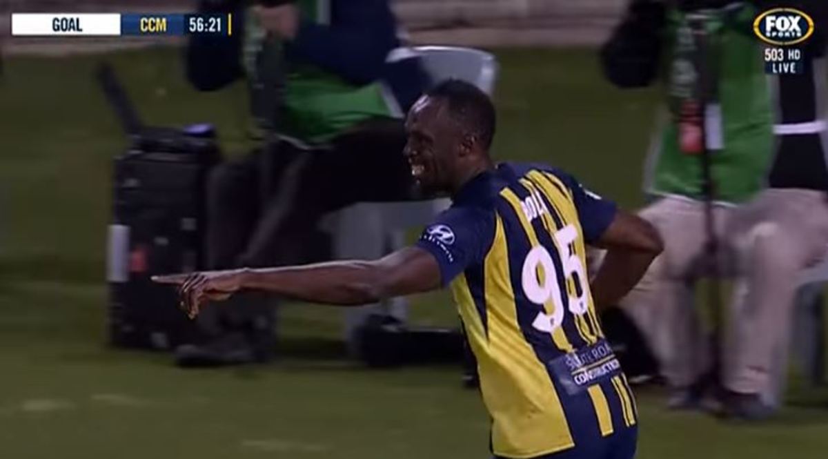 Usain Bolt Scored Twice In First Professional Soccer Start - The Spun