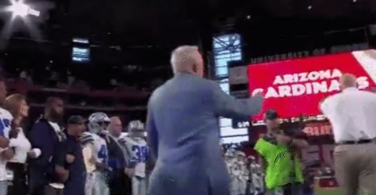 Jerry Jones Dancing