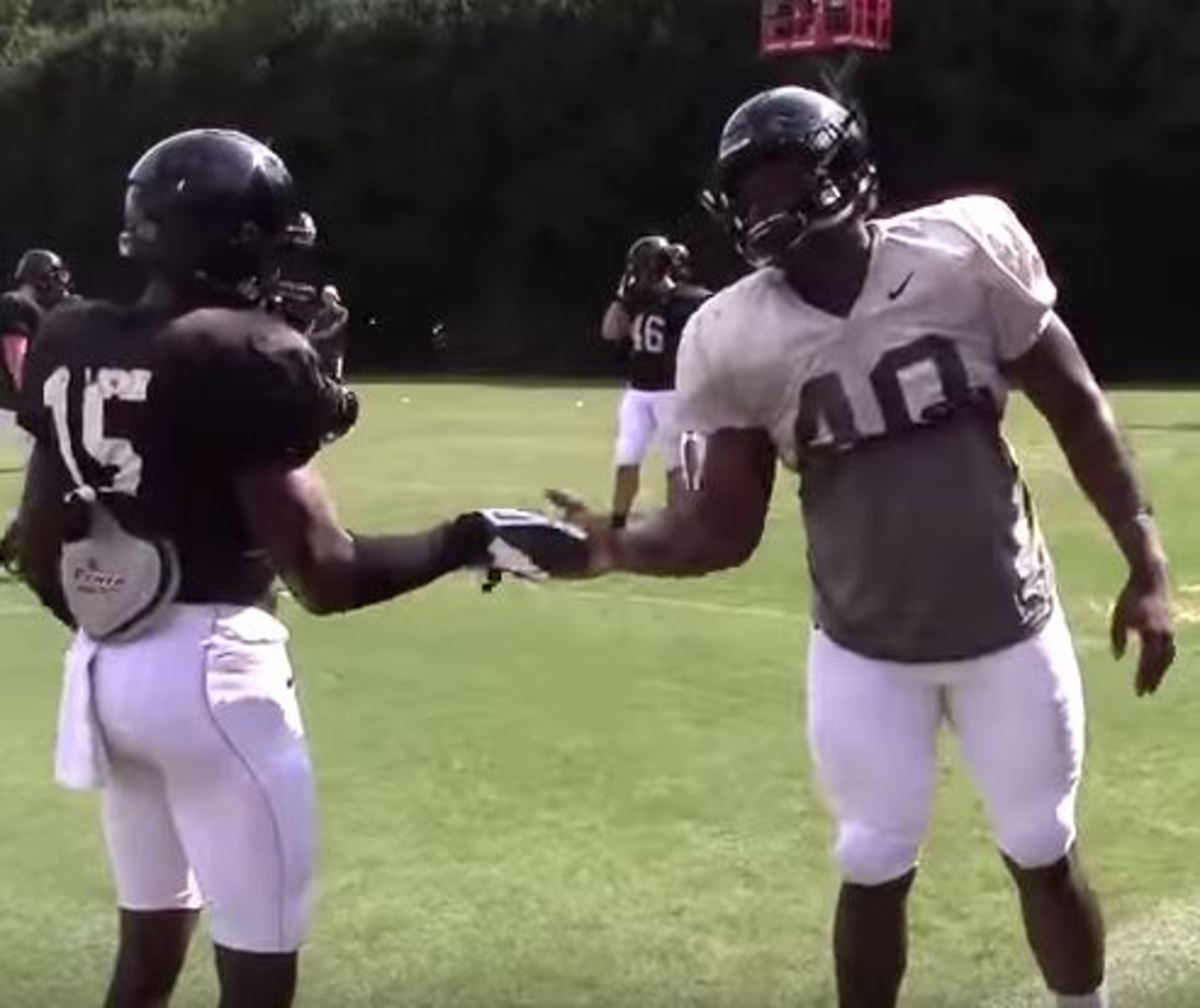 Video: Wake Forest Wide Receiver Cortez Lewis Is College Football's ... Video: Wake Forest Wide Receiver Cortez Lewis Is College Football's ...