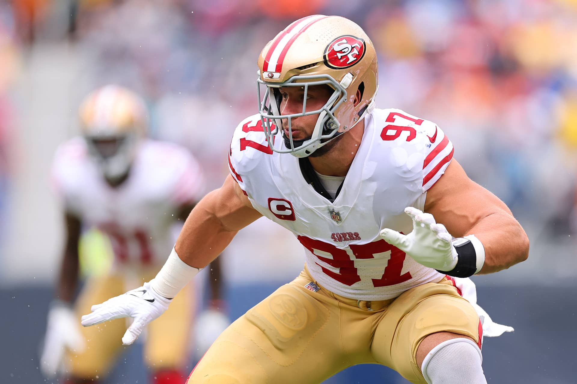 Nick Bosa Names Best Running Back He s Ever Played Against The Spun