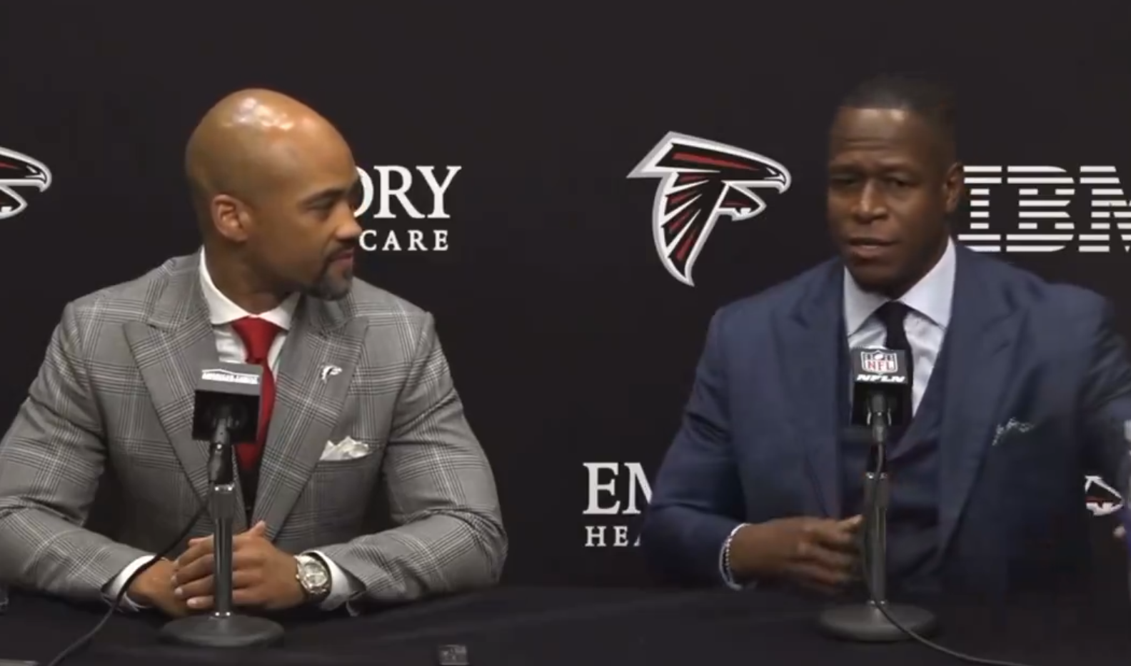 Falcons General Manager, Coach Explain Picking Michael Penix Jr After ...