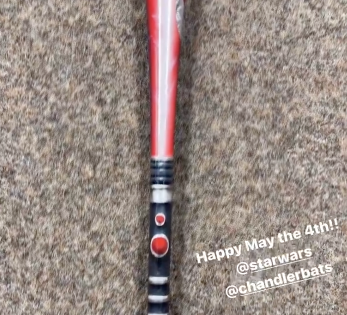 MLB Player's Star Wars Themed Bat Going Viral On 'May The Fourth' - The ...