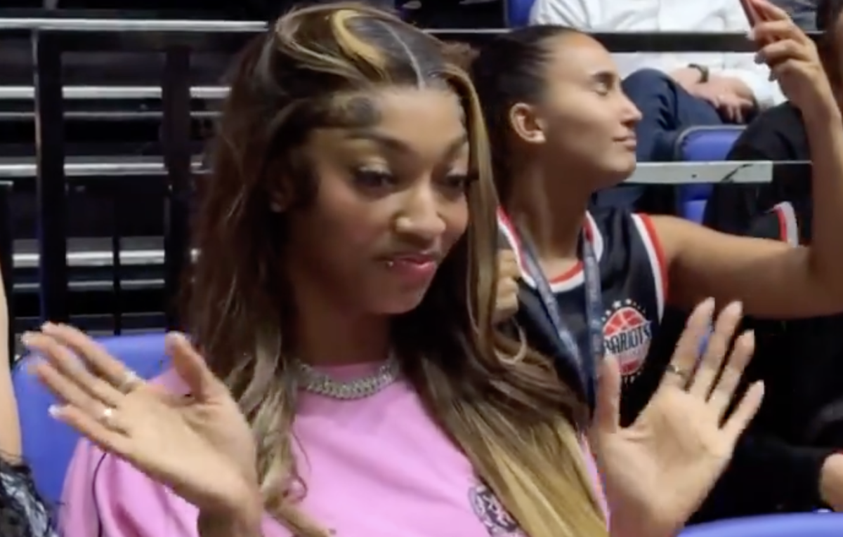 Angel Reese Goes Viral For Courtside Outfit At Team USA Game - The Spun