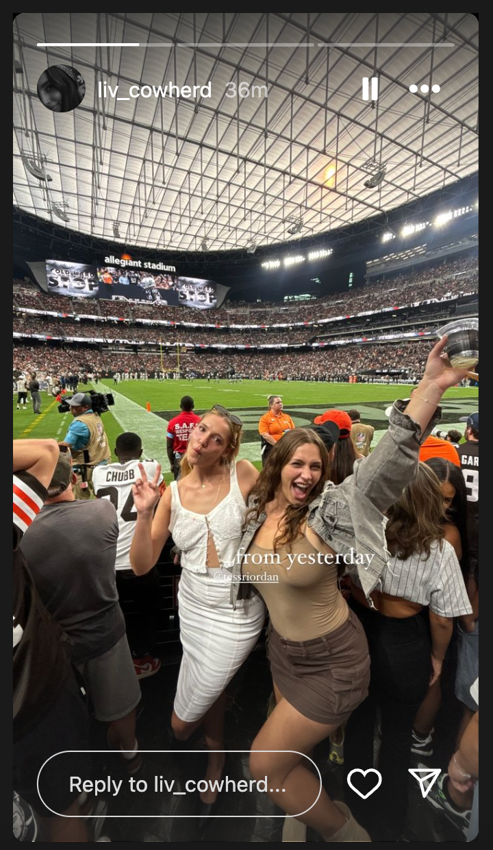 Colin Cowherd's Daughter Goes Viral At NFL Game On Sunday - The Spun