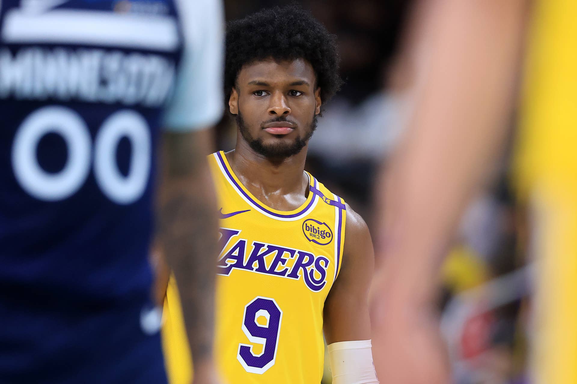 Bronny James Received 'M-V-P' Chants During Thursday's Game - The Spun