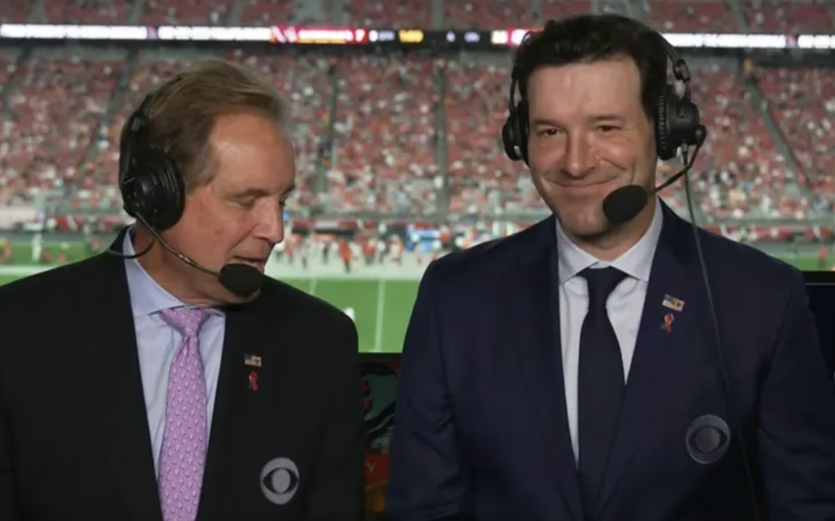 Tony Romo Accused Of Showing Clear Bias In Bills vs. Jets Game - The Spun Tony Romo Accused Of Showing Clear Bias In Bills vs. Jets Game - The Spun
