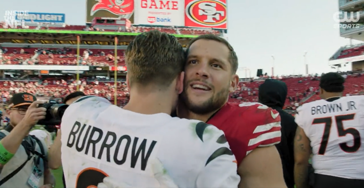 Nick Bosa Had Painfully Honest Message For Joe Burrow In Postgame ... Nick Bosa Had Painfully Honest Message For Joe Burrow In Postgame ...