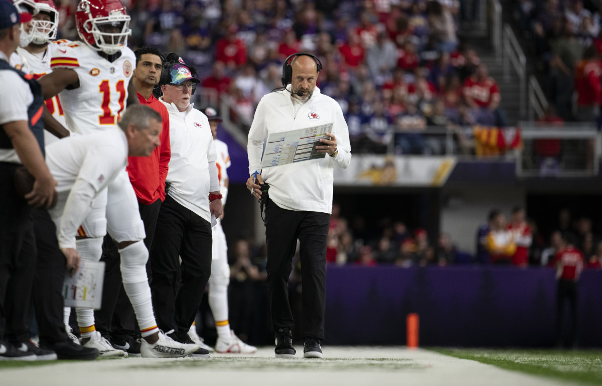 Matt Nagy Has Telling Comment On Chiefs Wide Receivers After Awful Game - The Spun