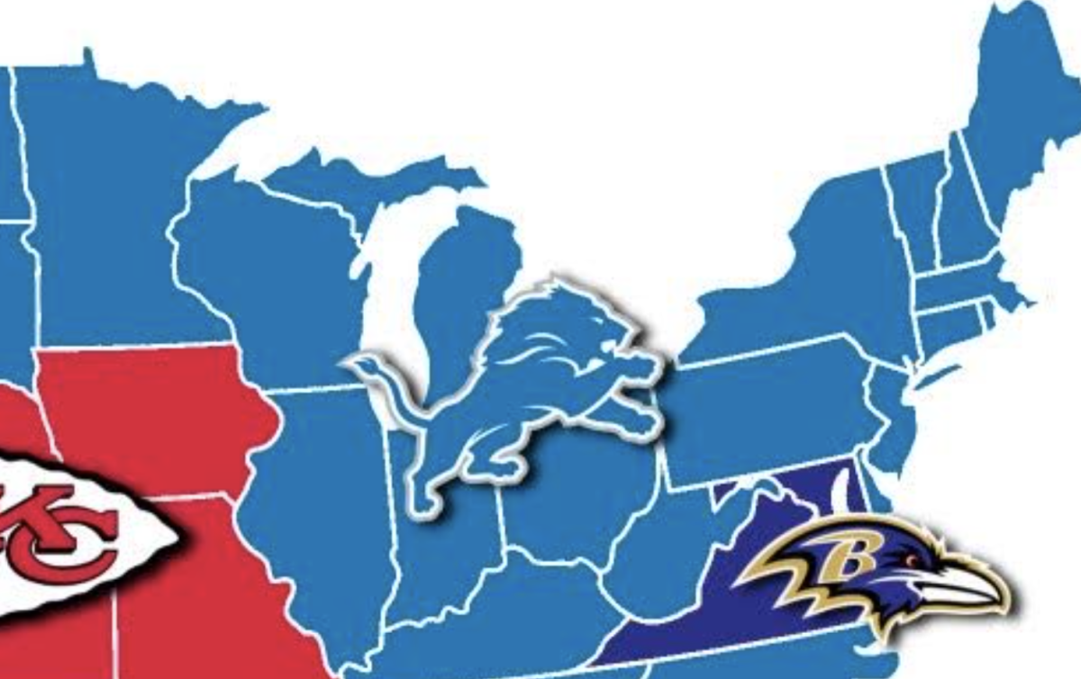 Map Shows United States Has Clear Rooting Interest For Super Bowl - The ... Map Shows United States Has Clear Rooting Interest For Super Bowl - The ...
