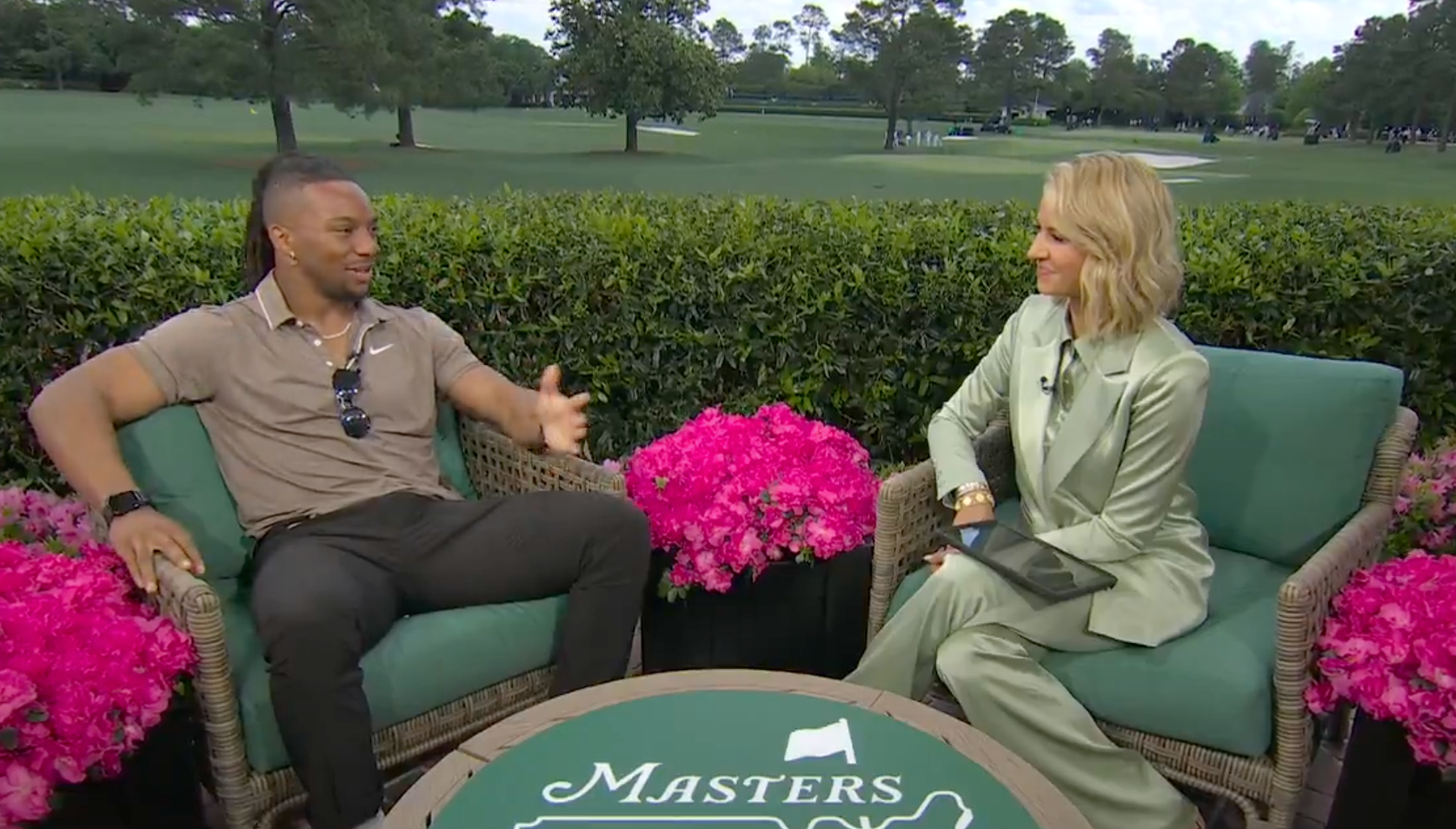 Laura Rutledge Goes Viral At Masters For Wearing 'Eye-Popping' Outfit ...