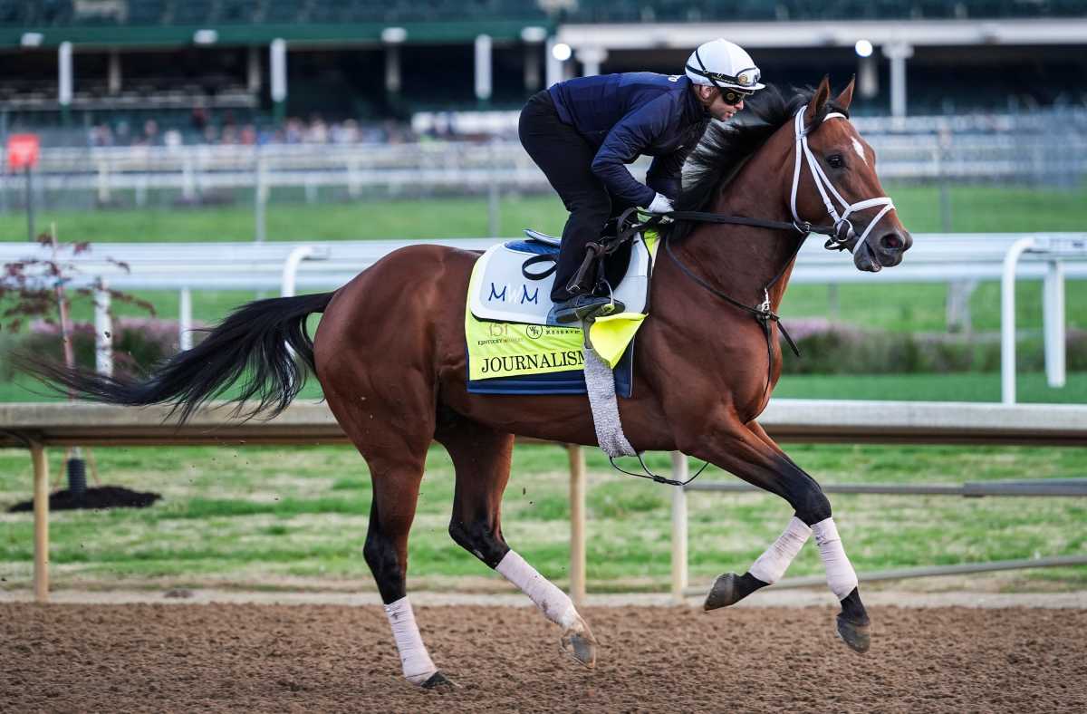 Wife Of Jockey Umberto Rispoli Going Viral After Preakness Win - The Spun