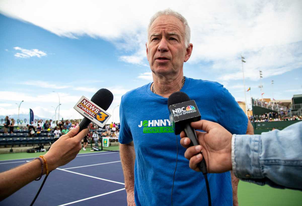 John McEnroe Accused Of Showing Major 'Bias' Sunday - The Spun