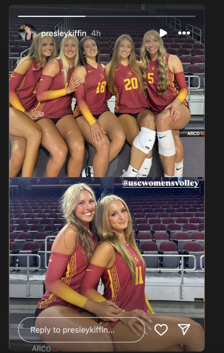 Lane Kiffin's Stunning Daughter, Presley, Goes Viral For Volleyball Photo - The Spun