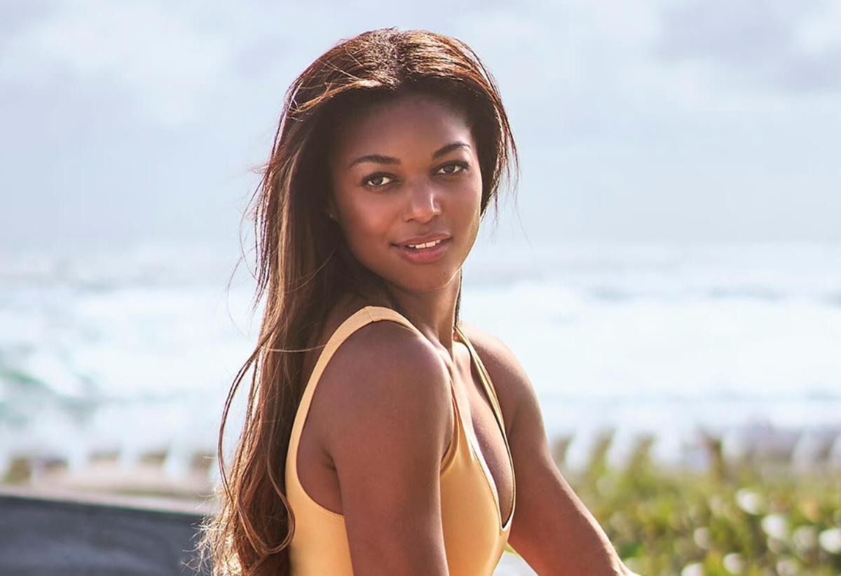 Gabby Thomas Poses For Jaw-Dropping Cheeky Swimsuit Photo - The Spun