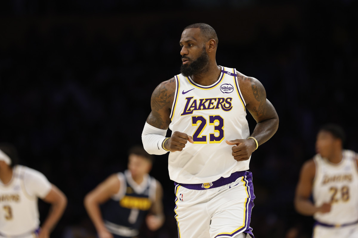 Mics Caught LeBron's NSFW Pregame Message For Luka Doncic - The Spun