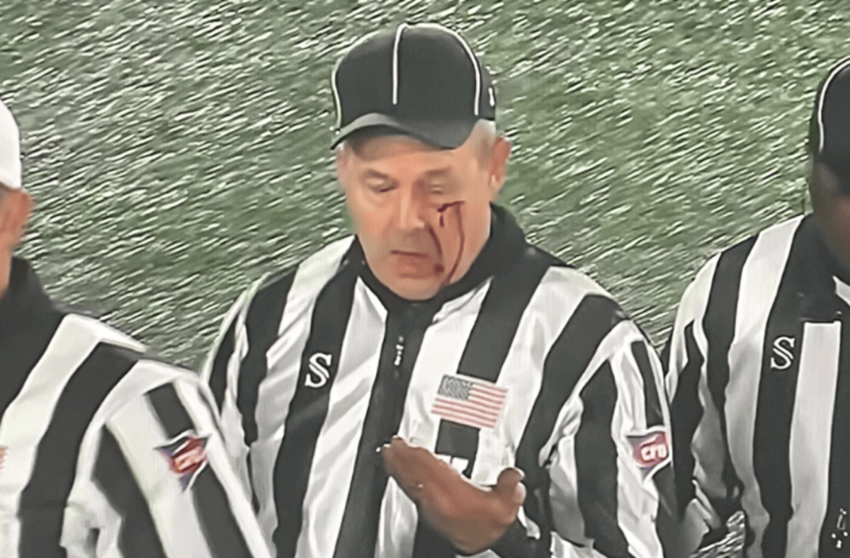 College Football Referee Bloodied In Ugly Bowl Game Fight - The Spun