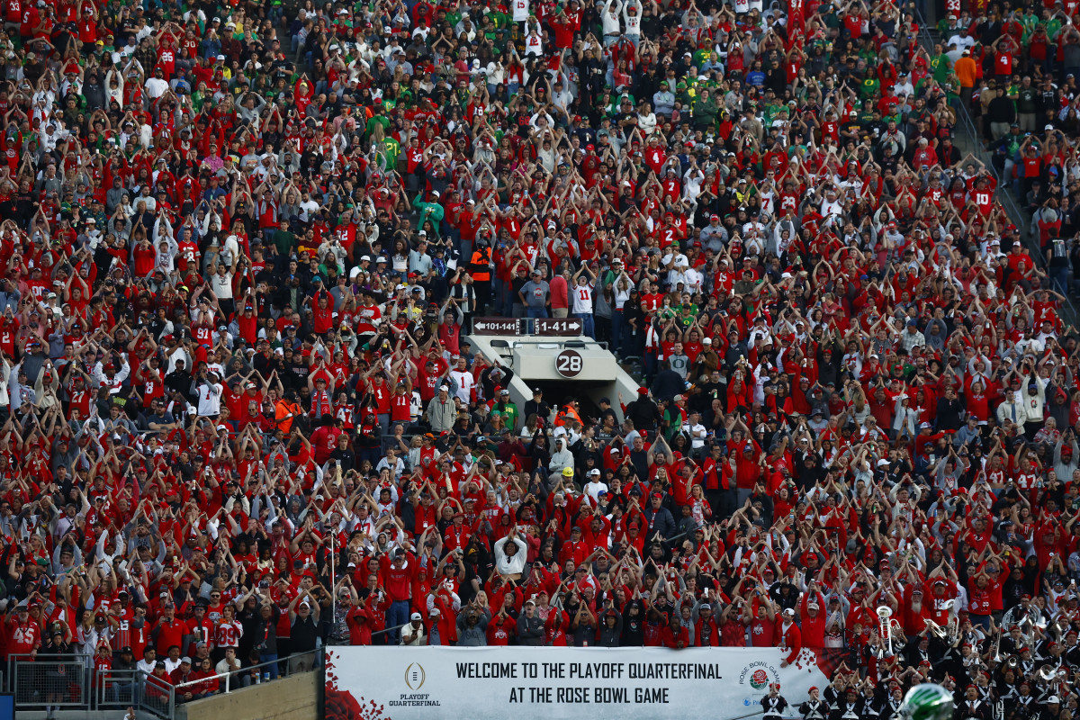Ohio State Fans Accused Of 'Classless' Behavior At Rose Bowl - The Spun