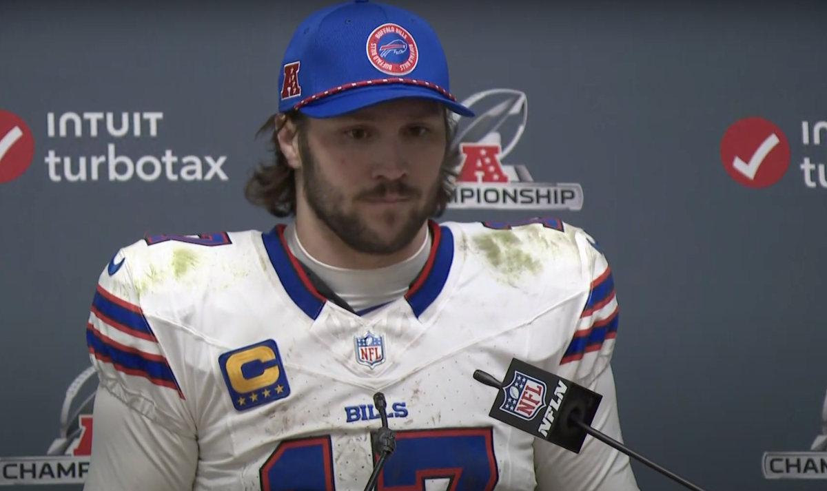 Prayers Are Pouring In For Josh Allen After AFC Championship Game - The Spun