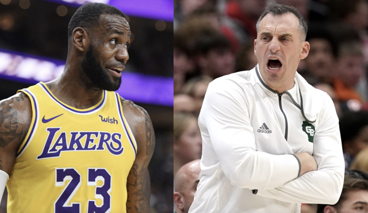 LeBron James Taunts 3-24 College Basketball Head Coach - The Spun