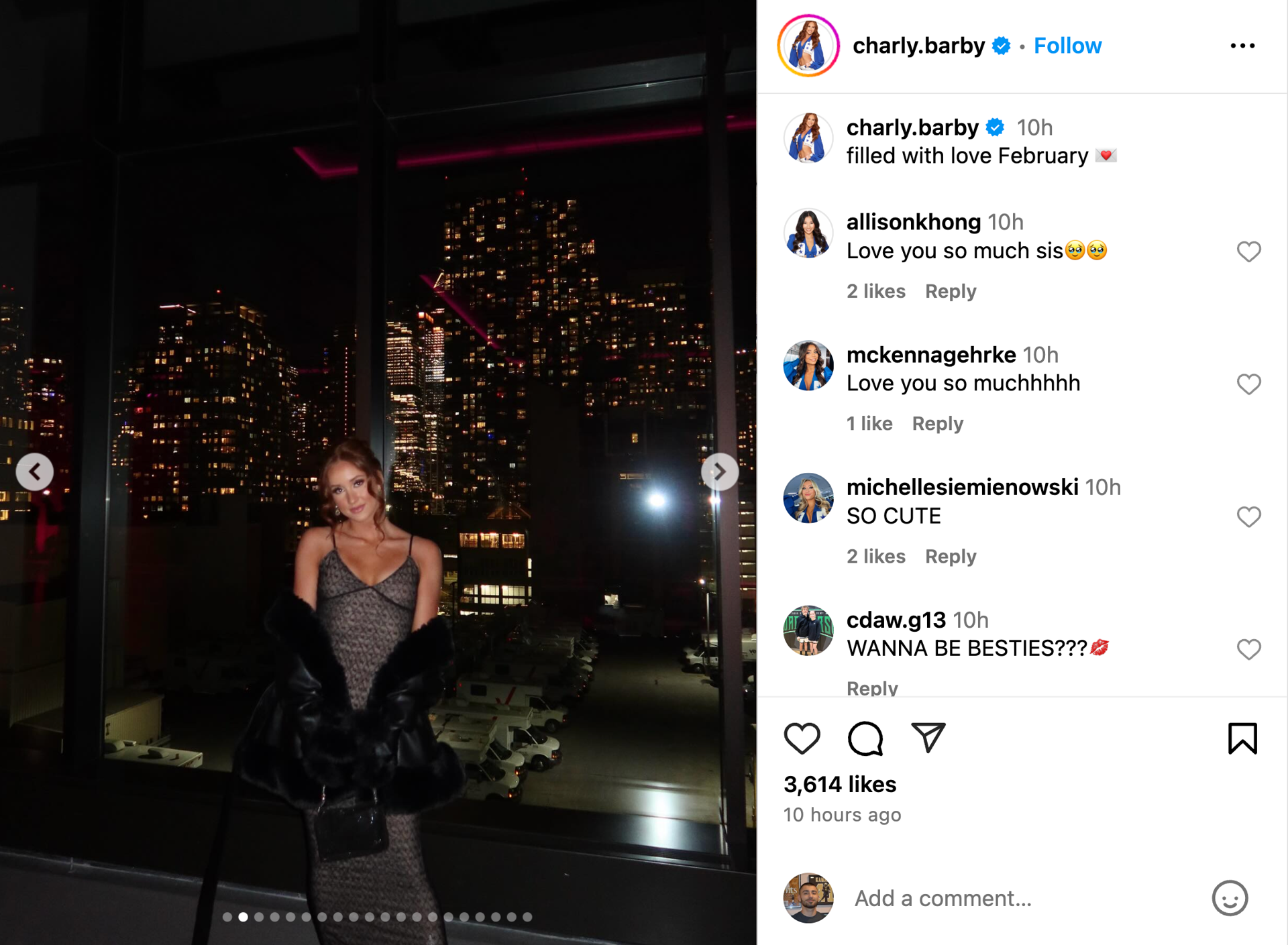 Cowboys Cheerleader Heats Up NFL Offseason In 'Stunning' Black Dress ...