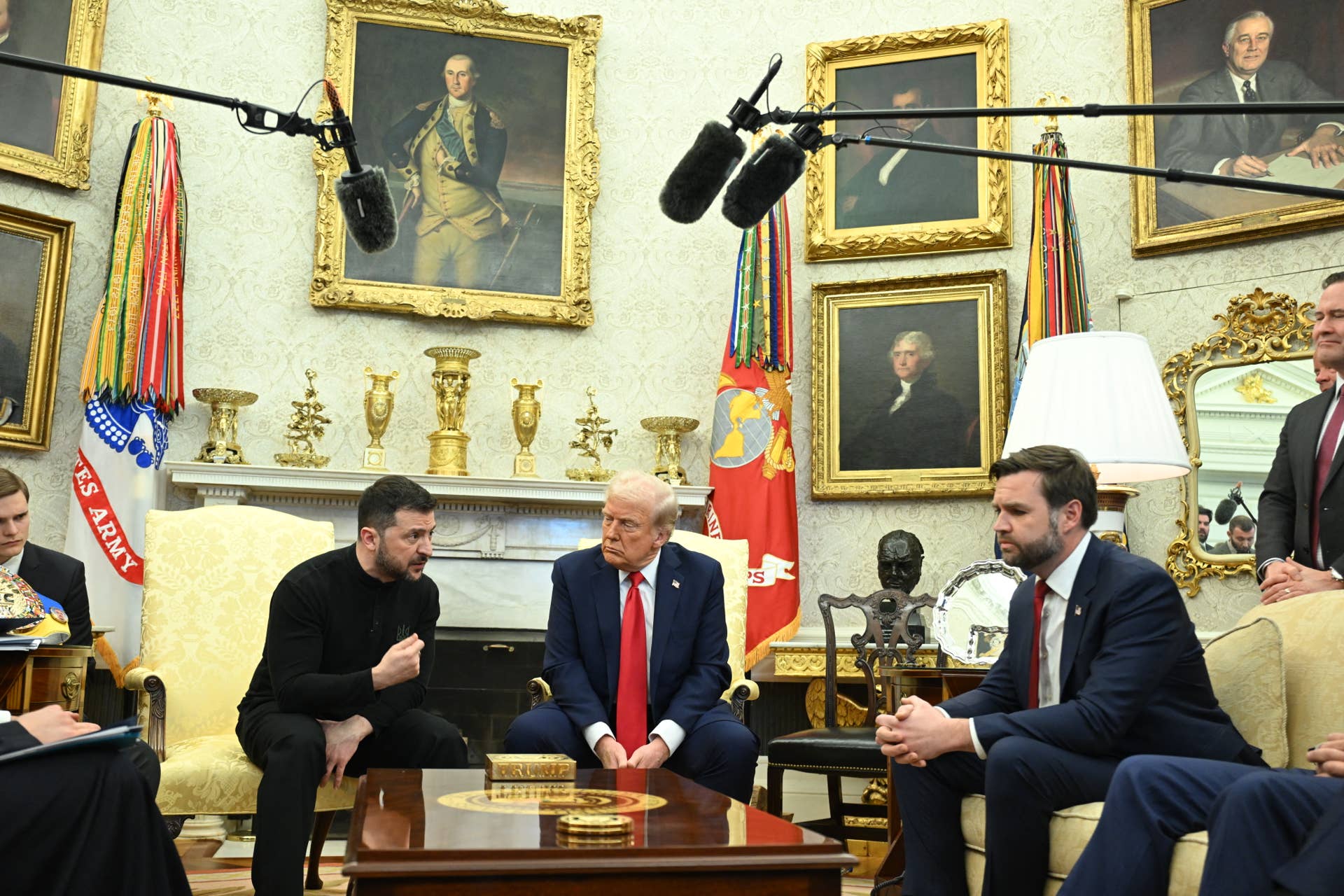 White House Taking Heat For 'Tacky' President Trump Portrait - The Spun