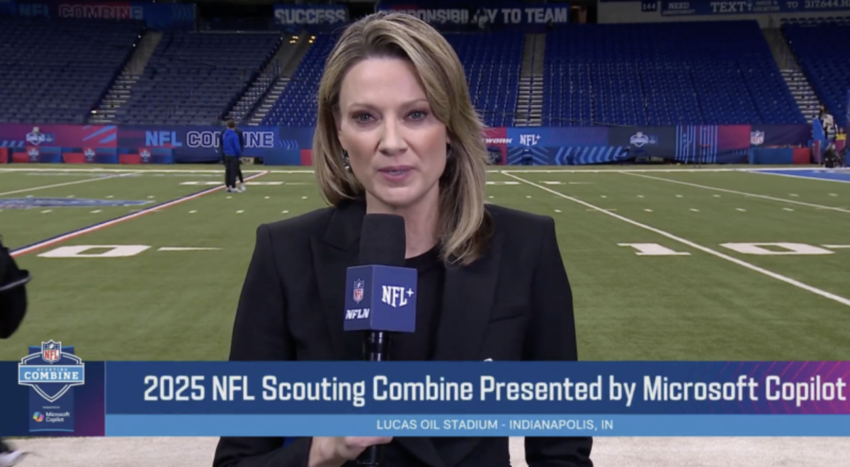 NFL Network Reporter Got Emotional During Combine Report - The Spun