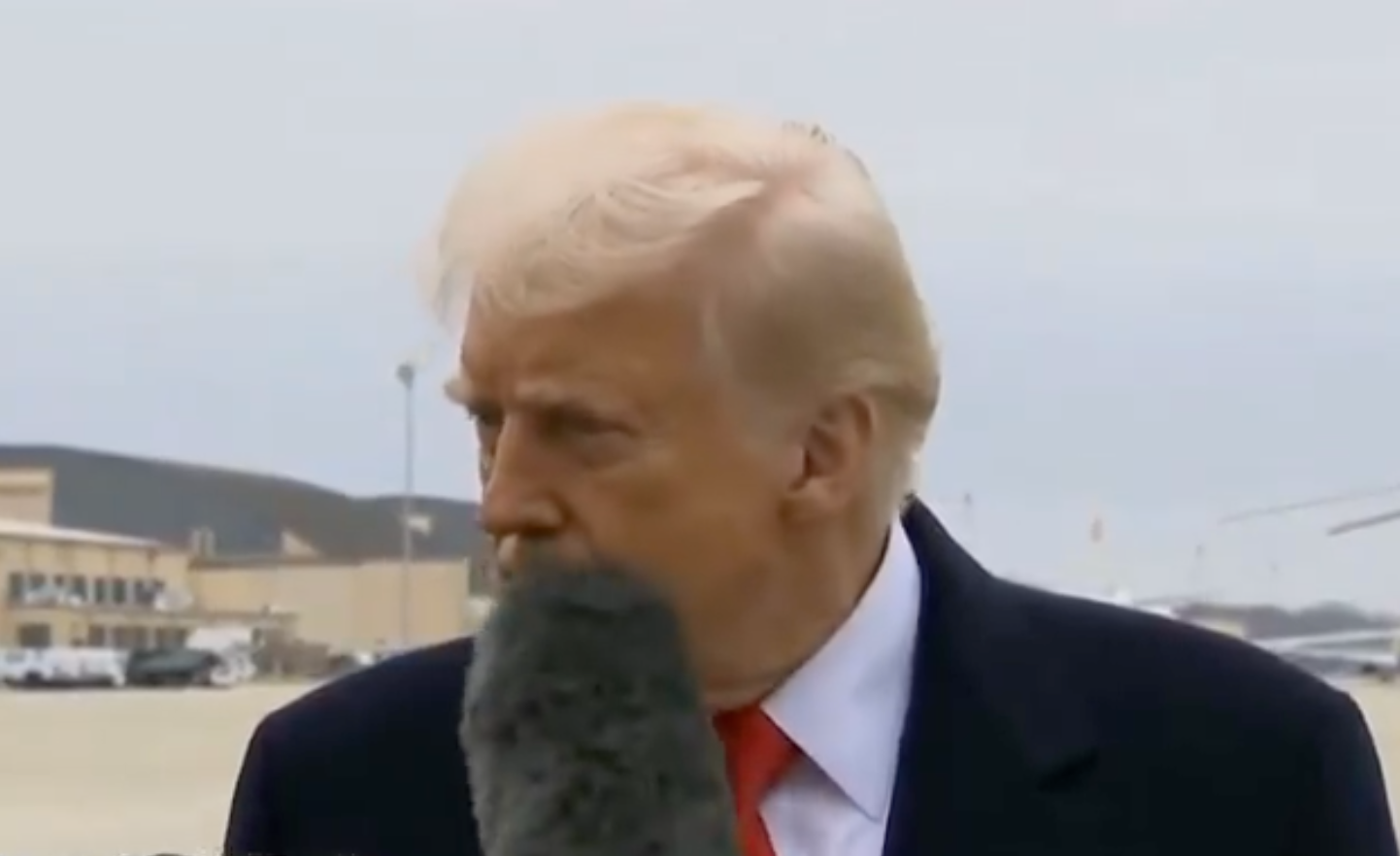 There Are Calls To Ban Reporter Who Hit President Trump With Microphone ...