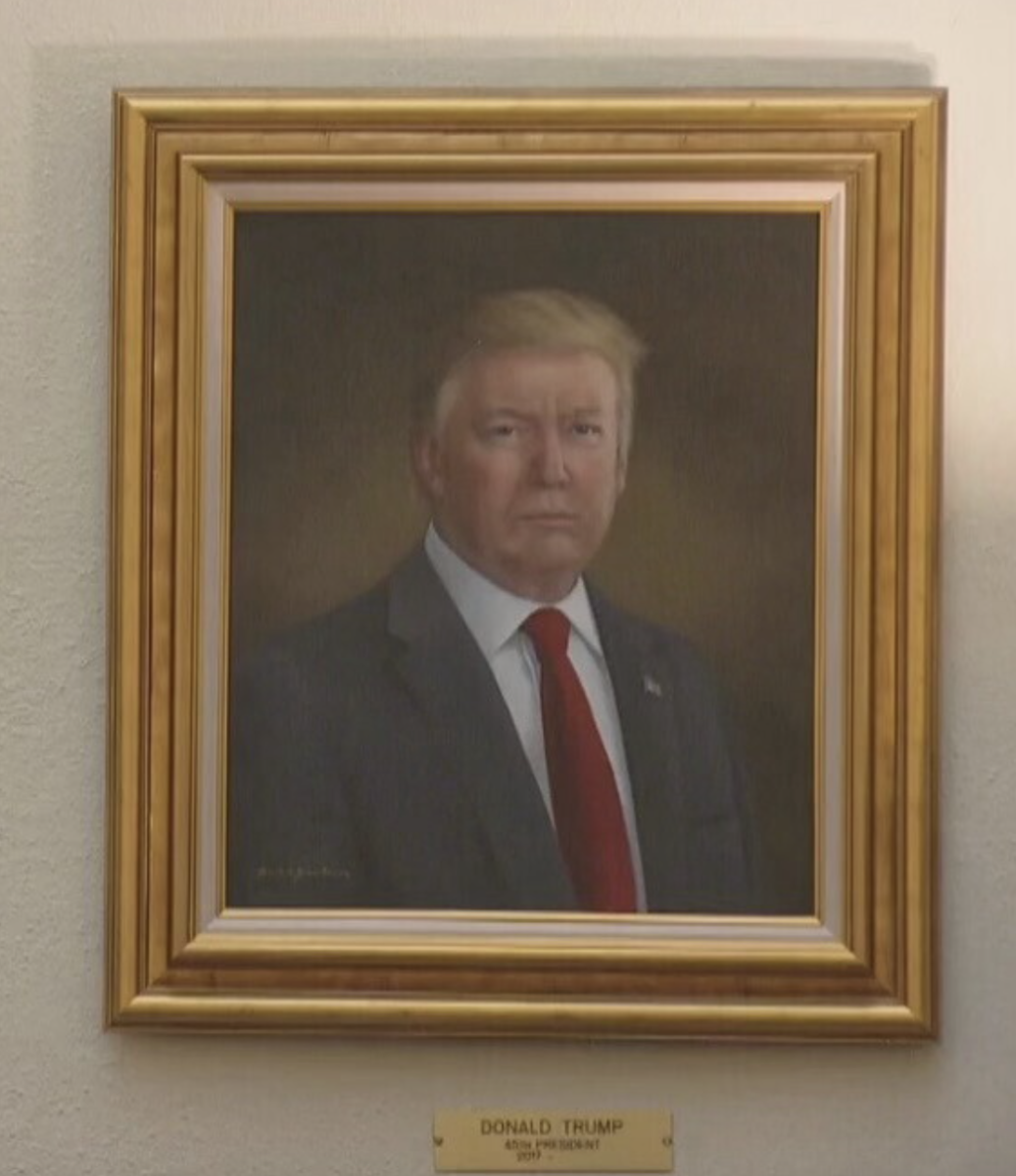 President Trump Wants 'Awful' Portrait Of Himself Removed - The Spun