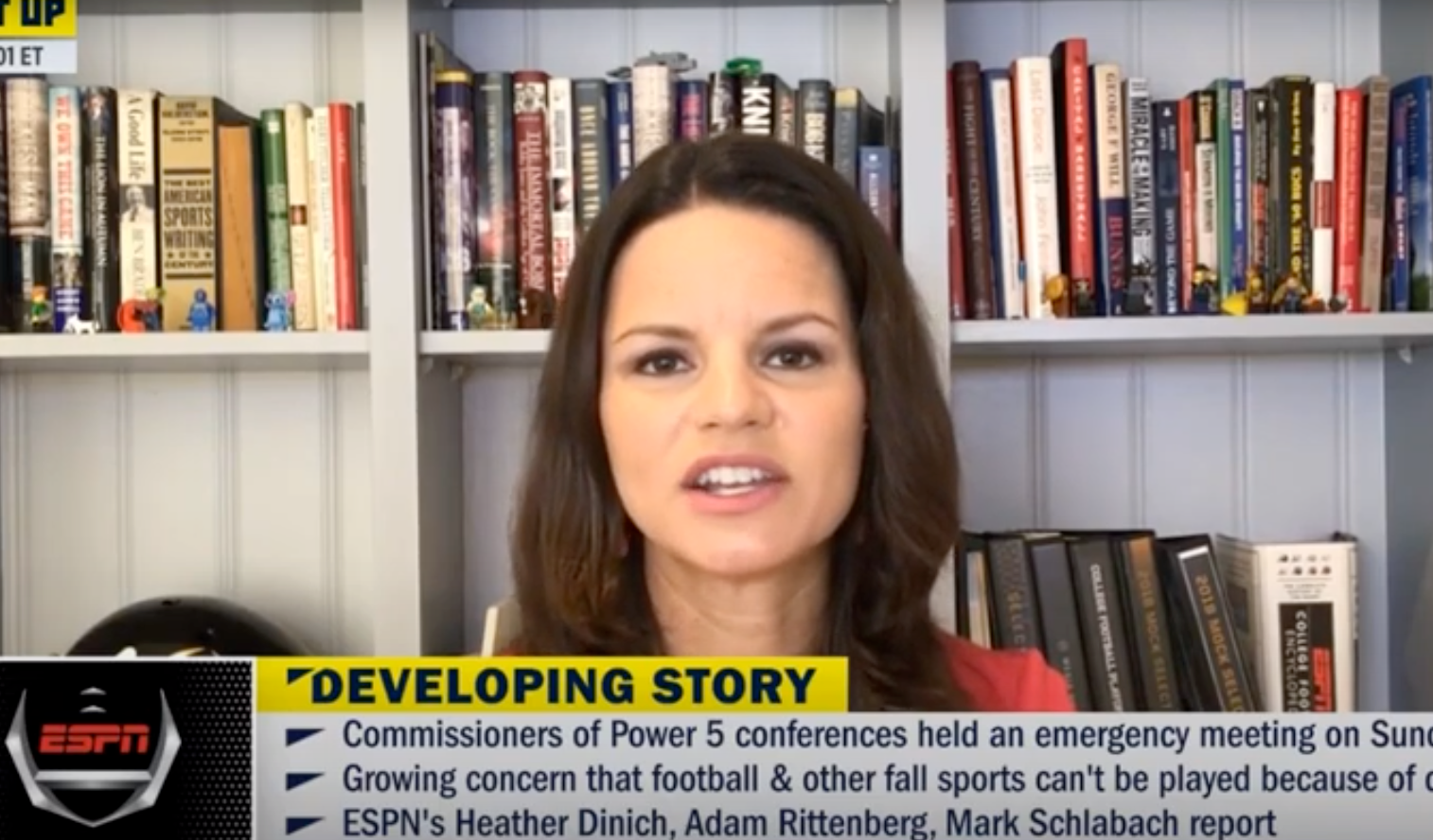 ESPN's Heather Dinich: Iowa's Loss "Not Stunning" Despite No. 2 Ranking ...
