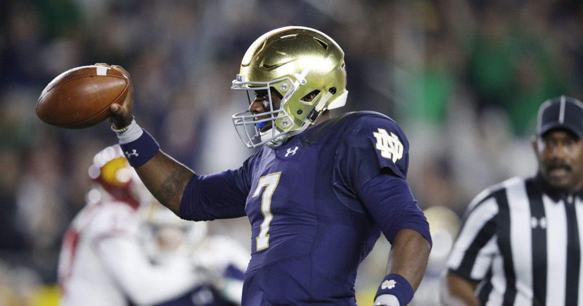 Brandon Wimbush Transfer: 5 Options For The Notre Dame Quarterback ...