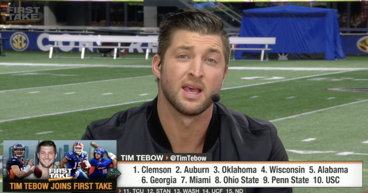 Tim Tebow Makes Controversial Point About D.J. Durkin Firing On ESPN ...