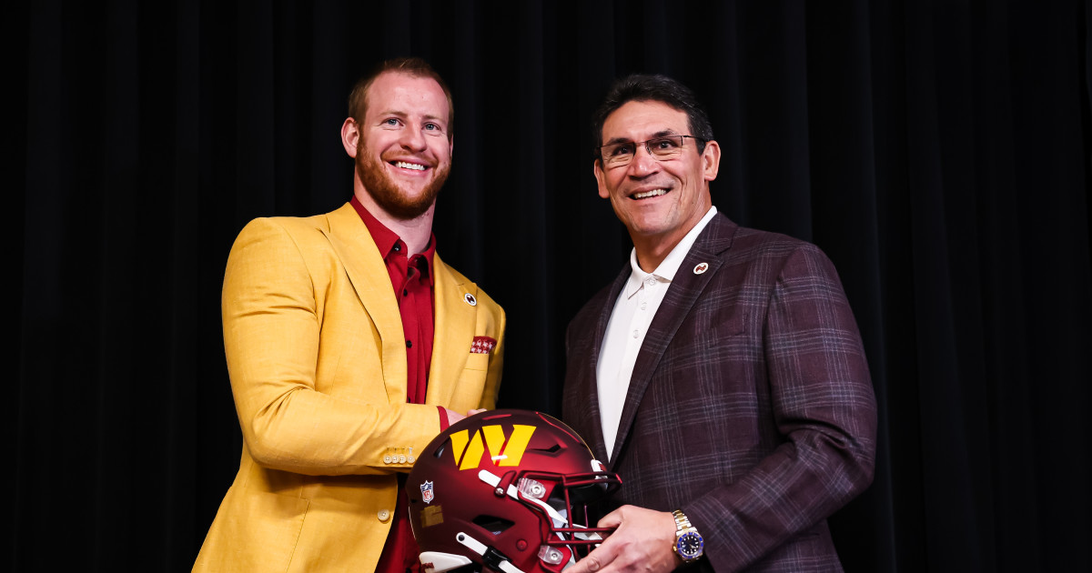 Ron Rivera Spoke With Carson Wentz: NFL World Reacts - The Spun