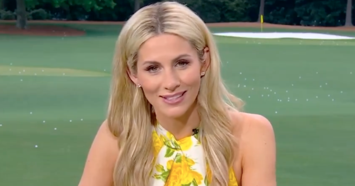 Laura Rutledge Turns Heads With Her Outfit At The Masters Wednesday ...