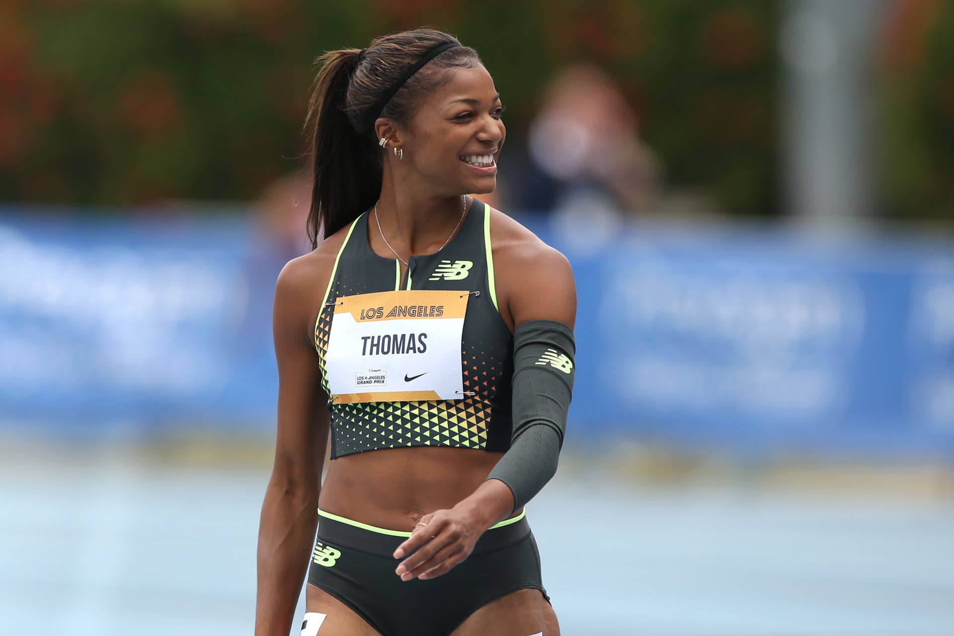 U.S. Olympics Star Gabby Thomas Engaged To Be Married - The Spun