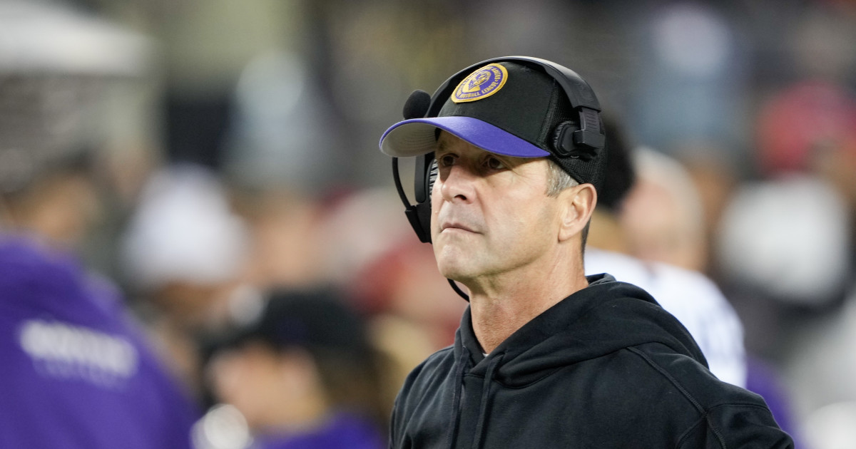 John Harbaugh Doubles Down On Criticism Of Ravens vs. Steelers Refs ...