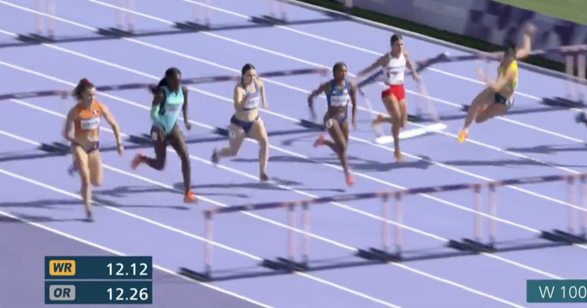 Video: Michelle Jenneke Had A Brutal Fall In 100m Hurdles Race - The Spun
