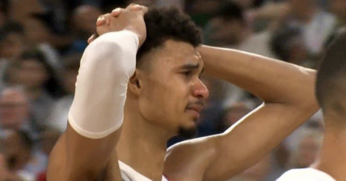 Victor Wembanyama Goes Viral For Crying After France Lost To Team USA ...