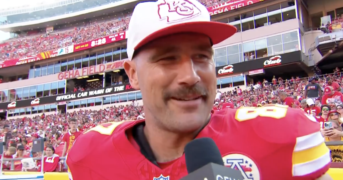 Travis Kelce Hilariously Calls Out Patrick Mahomes' "Voice Thing" - The Spun