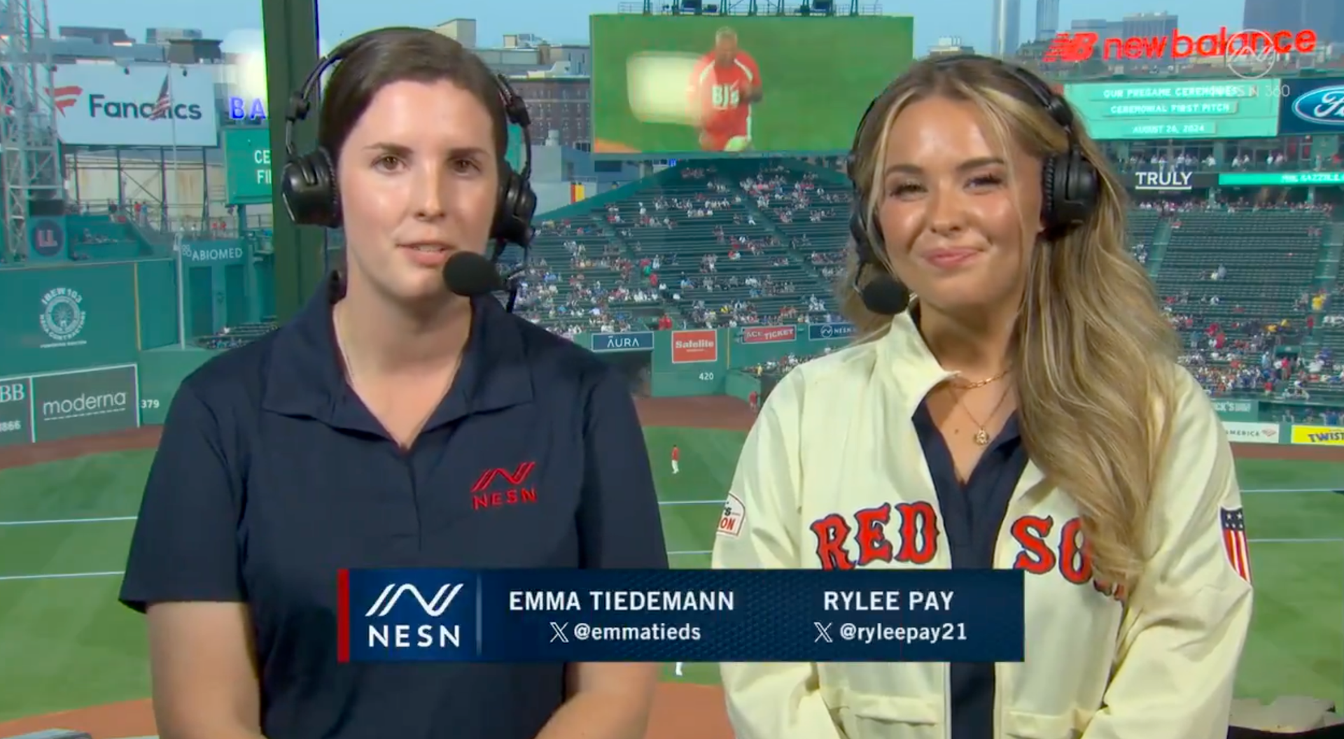 Female Announcers Make History Calling Boston Red Sox Game Monday - The ...