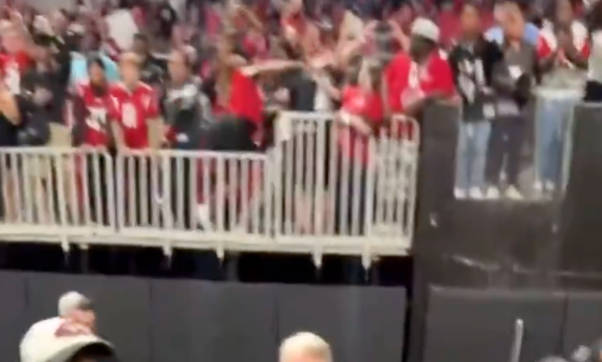 NFL Player's Video Caught Fans Brawling After Buccaneers-Falcons Game ...