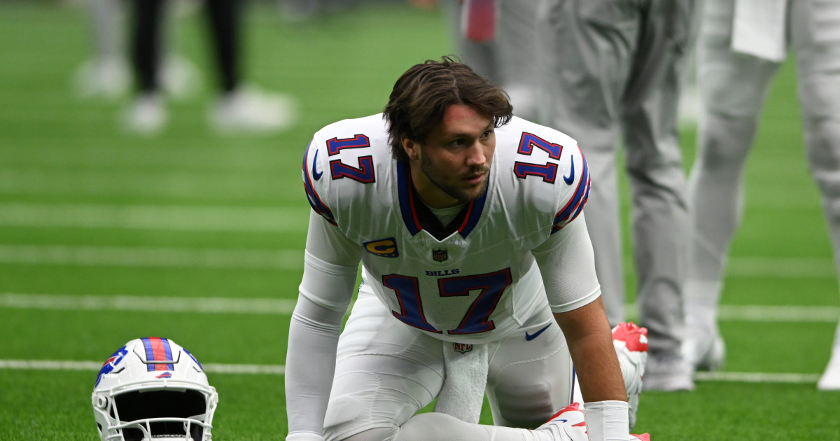 Josh Allen Has Blunt Message For Critics Of His Return From Big Hit - The Spun