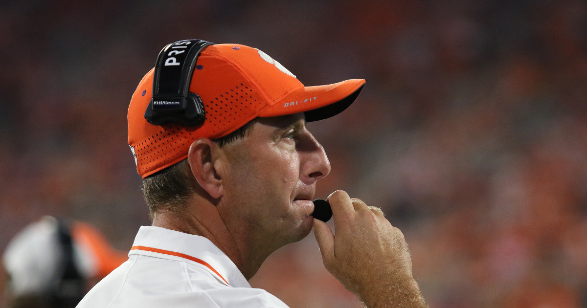 College Football Fans In Agreement On Dabo Swinney After Mike Gundy's ...