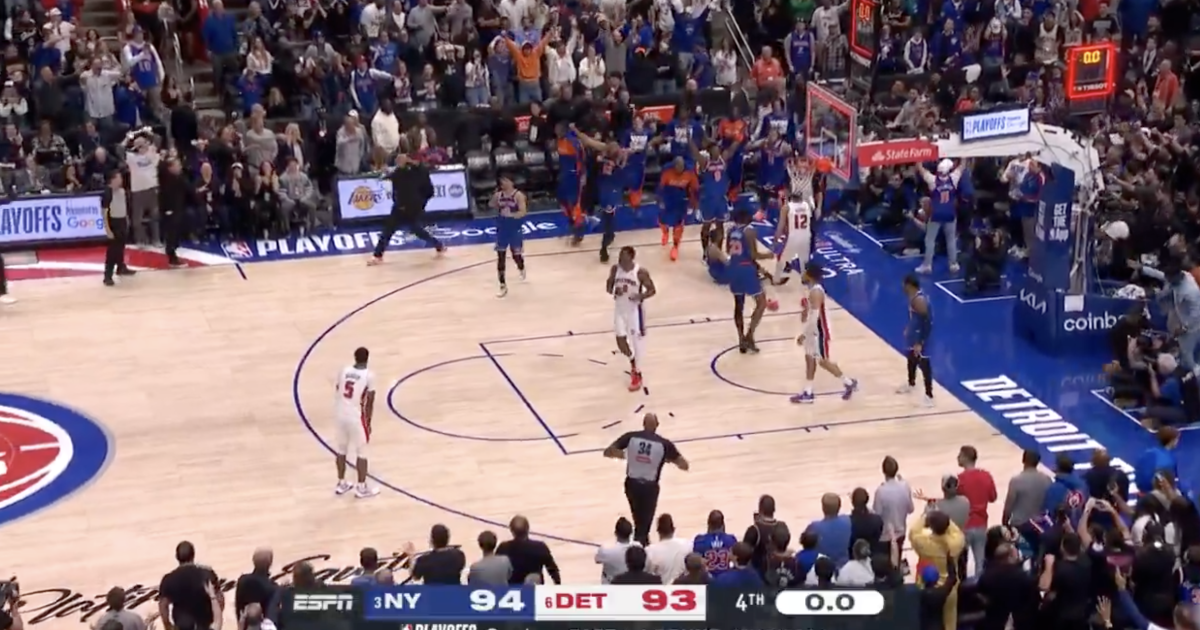NBA Refs Accused Of 'Rigging' Knicks vs. Pistons Finish - The Spun