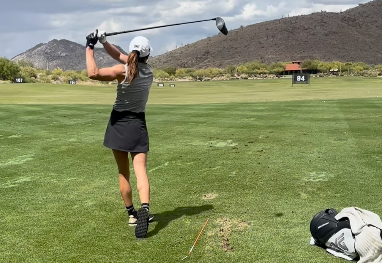 Danica Patrick Broke Record At Golf Course On Thursday - The Spun